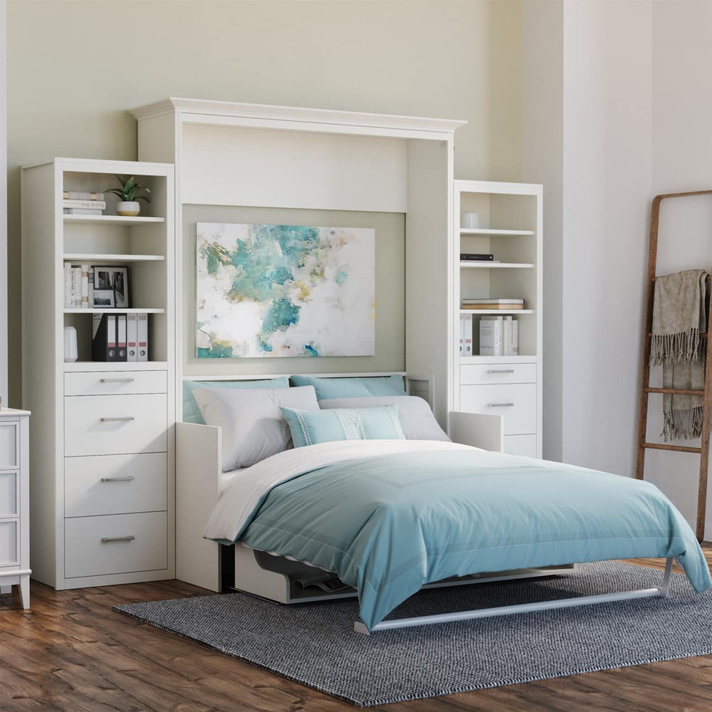 Alegra Murphy Bed w/Desk and 2 Storage Cabinets